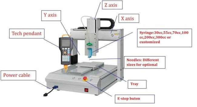 SMT Glue Dispenser Machine Glue Dispenser Robot Glue Dispenser Automatic Machine