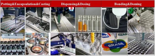 Dual Component Ab Epoxy Polyurethane Resin Dispensing Machine Applicator