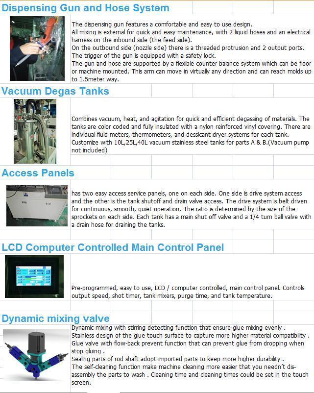 Two Component Filling Dispenser Glue Dispensing Machine