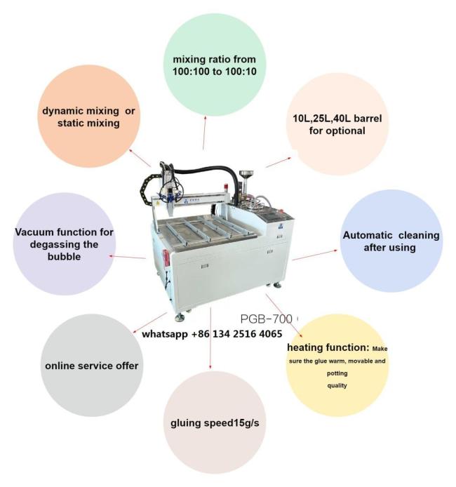 2 Part Epoxy Potting Machine for Coil Transformer