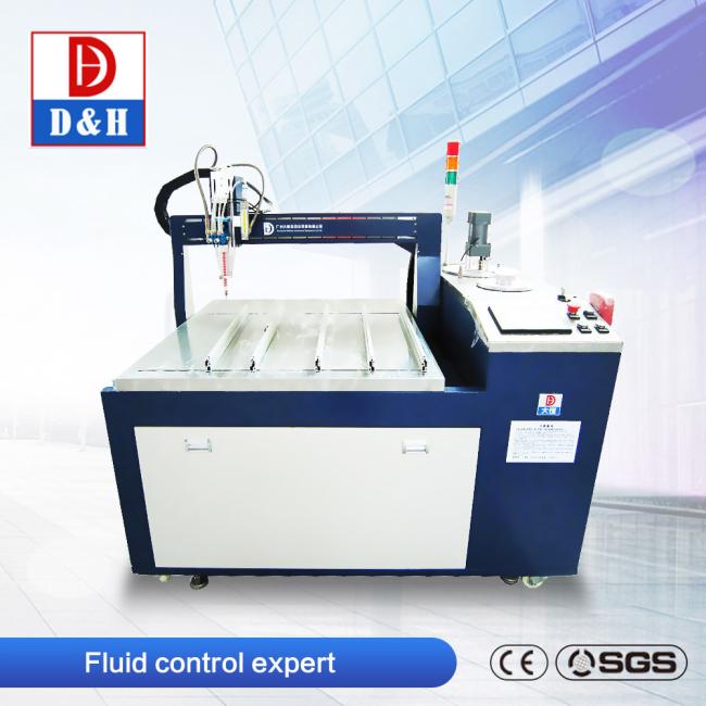 Automotive Electronic Two Part Epoxy Adhesive Glue Degassing Mixing Potting Machine