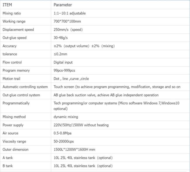 Daheng Auto Glue Spray Machine CNC Epoxy Resin Dispensing Machine 2 Part Epoxy Silicone Polyurethane Epoxy Machine