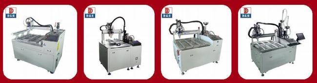 CCD Vision Positioning Ab Component 2 Part Epoxy Silicone PU Dispensing Machine PCB Potting and Resins Dispensing Technology