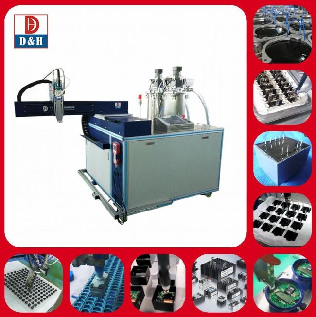 2 Component Silicone Dispensing Inline Machine