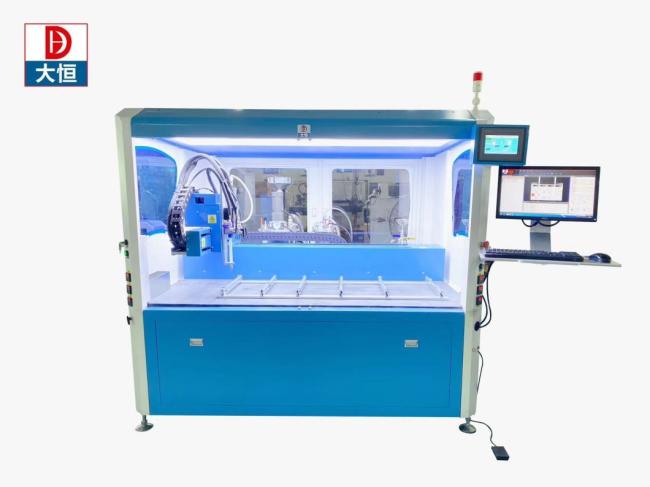 CCD High Precision Adhesive Dispensing Machine Epoxy Dispensing System Double Vision Positions Dispenser