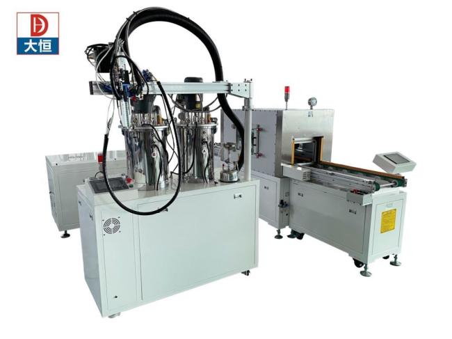 Dispensing and Potting Under Vacuum Machine Bubbles Disappear Potting Machine