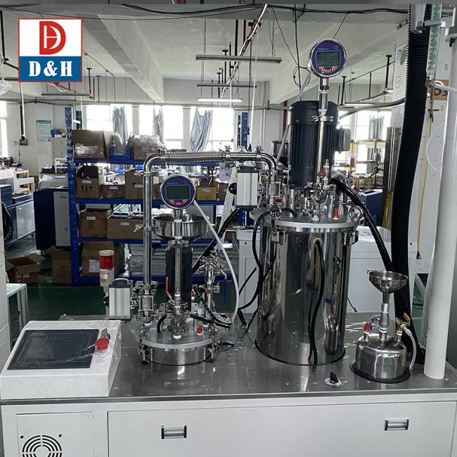 Dispensing and Potting Under Vacuum Machine Bubbles Disappear Potting Machine