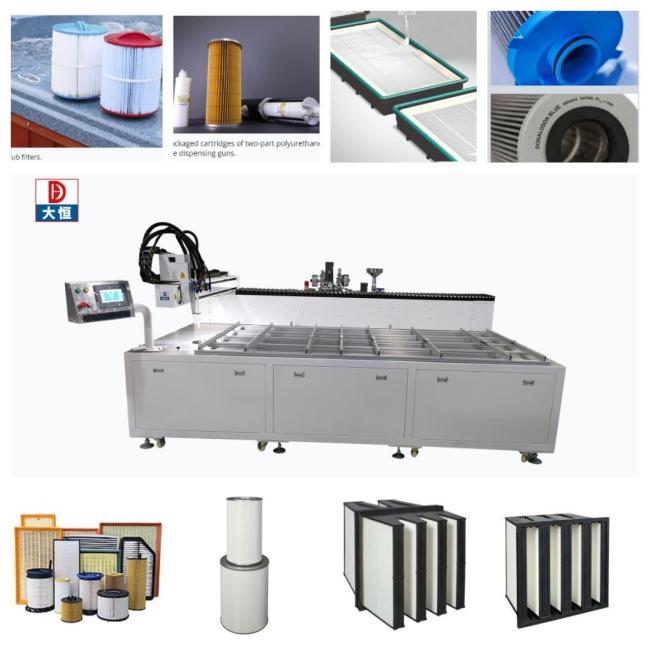 Automotive Filter Air Filter Dispensing Bonding Machine