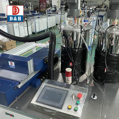 中国 3 軸自動 Ab クレムポッティングマシン コンベヤー ロボット LEDランプ PU シリコン樹脂配給とAB 充填機 販売のため