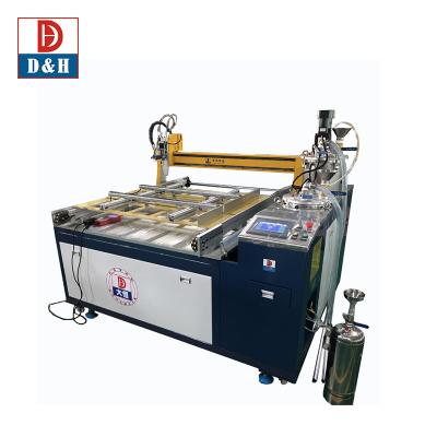 China Electric Driven Epoxy Resin Dispenser Machine for Two-Component Adhesive Coating Mixing for sale