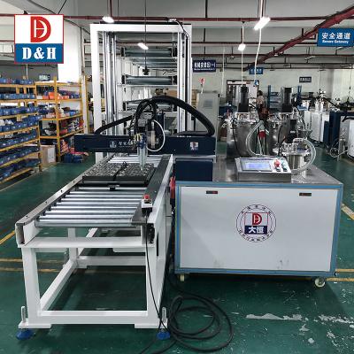 China Automatische pootmachine voor het verspreiden van epoxyharsen met PLC-programmabesturingssysteem Te koop