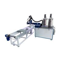 China PLC Control Electric Driven Vacuum Pressure Potting Machine For Two Component Electronics for sale