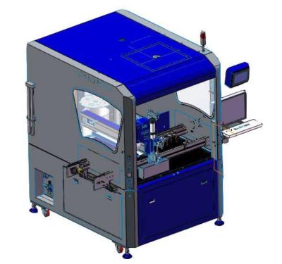 China Automatisch lijmverspreidersysteem met aangepaste spanning en intelligente robot Te koop
