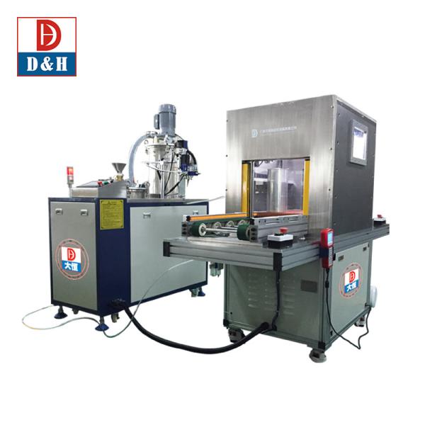 Quality Electric Driven Two Part Component Vacuum Glue Potting Dispensing Robot For Electronic for sale