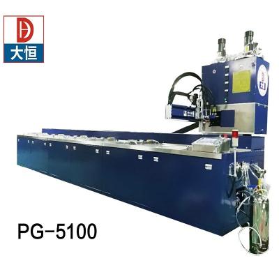 China Máquina de distribuição de cola de bomba de engrenagem AB para faixa de luz de LED Velocidade de saída 5-66g/5s ajustável à venda