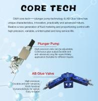 China Electric Driven 2-Part Glue Mixing and Potting Machine for Programmable Resins Control for sale