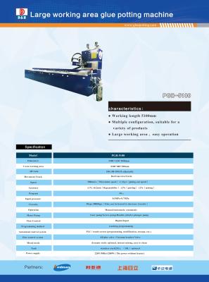 Cina Apparecchiatura per il riscaldamento dei recipienti 3 assi Dispensatore automatico di colla 200x200x100mm Area di lavoro in vendita
