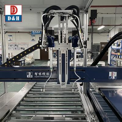China Verpakkingsvorm Automatische lijmverdeler voor AB-potting van lijm op transportbanden Te koop