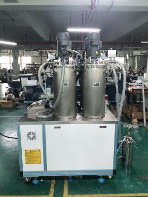 Cina Macchina per la distribuzione di resine AB di 400 kg di capacità con spruzzatura e distribuzione automatiche di colla in vendita