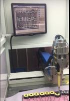 China CCD Function Positioning Automatic Visual Glue Dispenser Machine with Electric Driven for sale