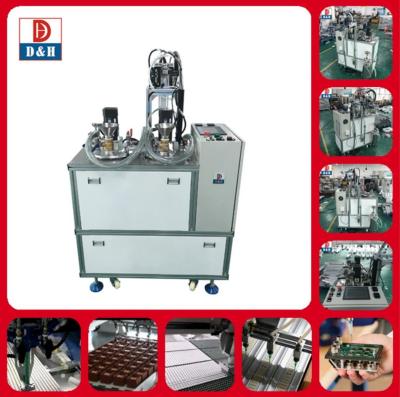 China 0.5-24g/s Velocidade 3 eixos Máquina de dosagem de mistura de medição automática para aplicação local de cola à venda
