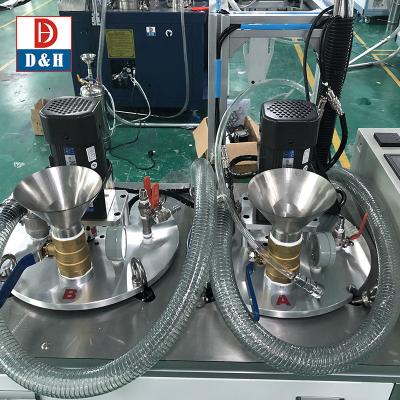 China 0.5-24g/s Velocidade 3 eixos Máquina de dosagem de mistura de medição automática para aplicação local de cola à venda