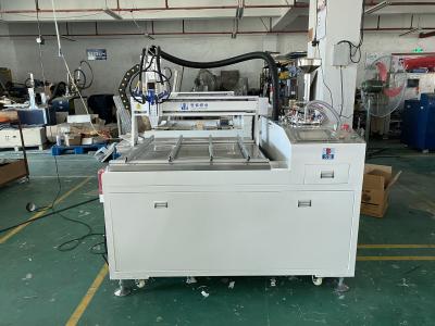 China 2 Máquina de enchimento de peças Adesivos Aplicador de cola com agitadores e sistema de aspiração à venda