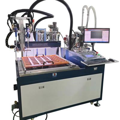 Cina Macchina di confezionamento ad epossido automatico avanzato con robot di distribuzione a due parti azionato elettricamente in vendita