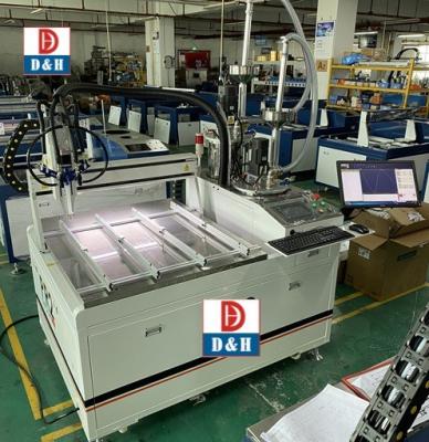China 2 Part Silicone Epoxy Resin Meter Mix CNC Glue Dispensing Machine with Easy Operation for sale
