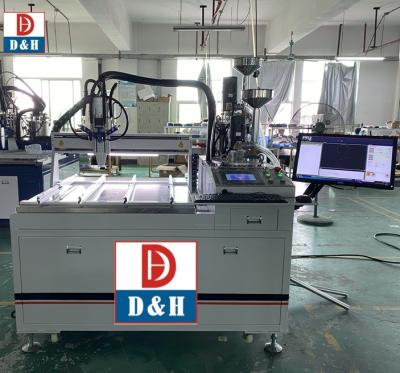 China 2 Part Silicone Epoxy Resin Meter Mix CNC Glue Dispensing Machine with Easy Operation for sale