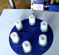 China Custom Glue Dispenser LED Bulb Repeatability High Precision for sale