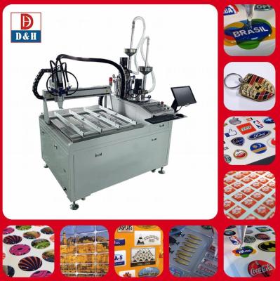 China Circle Movement Track Clear Epoxy Resin AB Glue Potting Compounds Machine for Potting for sale