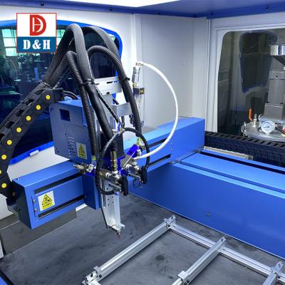 China High Precision PU Glue Ratio Visuele 2 Deel Epoxy Silicone Polyurethane Potting Machine Te koop