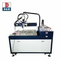 China PLC Touch Screen Control System Automatic Epoxy Sticker Doming Machine for PU Material for sale