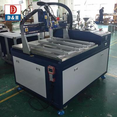 China Método de mistura estático/dinâmico Máquina de colocação em pote de resina de poliuretano de 500 kg para condensador à venda