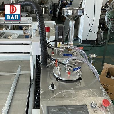Cina Macchina per l'applicazione di colla liquida a 3 assi con cisterna da 60 litri e distributore automatico in vendita