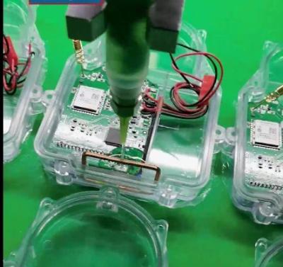China Maschinen-Hardware Selbstreinigung Zwei-Komponenten-AB-Teil-Klebmaschine für Wasserzähler zu verkaufen