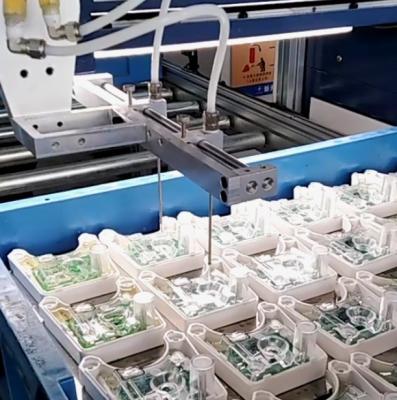 China Maschinen-Hardware Selbstreinigung Zwei-Komponenten-AB-Teil-Klebmaschine für Wasserzähler zu verkaufen