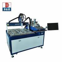 China Customization Automatic 3D Dome Label Dispensing Machine by Daheng Patent Plunger Pump for sale