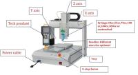 China Vertical Installation 3 Axis Glue Dispenser Stable Automatic Glue Compounding Machine for sale