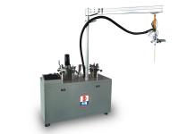 China CE AB Mixer Automatic Glue Dispensing Machine With Additional Self Cleaning Feature for sale