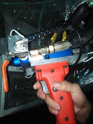 中国 半自動 手動用粘着樹脂混合機 手持銃と高精度 販売のため