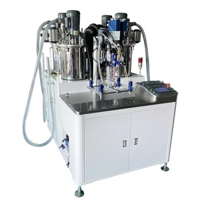 China DPJ1000 Máquina automática de distribución de pegamento UV de resina epoxi Xyz Área de trabajo 700*700*80mm en venta