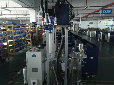 Cina Apparecchiature per la distribuzione di misuratori di precisione per PU e silicone epossidici a 1 1 a 10 1 rapporto di supporto in vendita