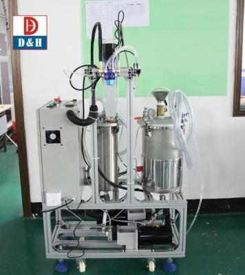 Cina 0.5-0.7MPa Pressione d'aria di ingresso Ab Parte Colla Dispensatore adesivo in linea per la produzione in vendita