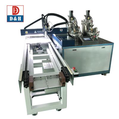 中国 カスタマイズされた要求 ダヘング 自動接着剤スプレーマシン CNC エポキシ樹脂配送機 販売のため