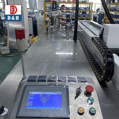 Cina Filtro d'aria in PU versamento di colla Potting Potting Dispensing Machine con disegno 700x700x100 in vendita