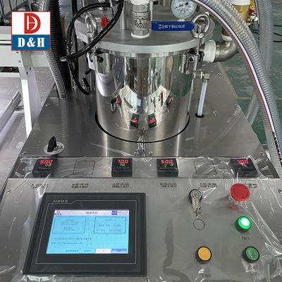 China Electric LCD Controlled Filter Potting Machine for High Precision Customized Request for sale