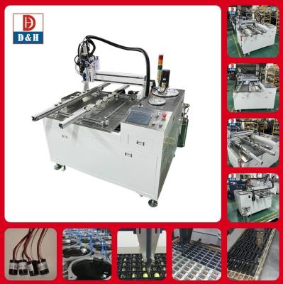 China Elektrisch aangedreven tweecomponent AB Epoxy PU Silicone dispensing apparatuur Te koop
