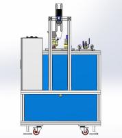 China Vertical Installation Volumetric Two Part Epoxy Dispense Machine Customers for sale